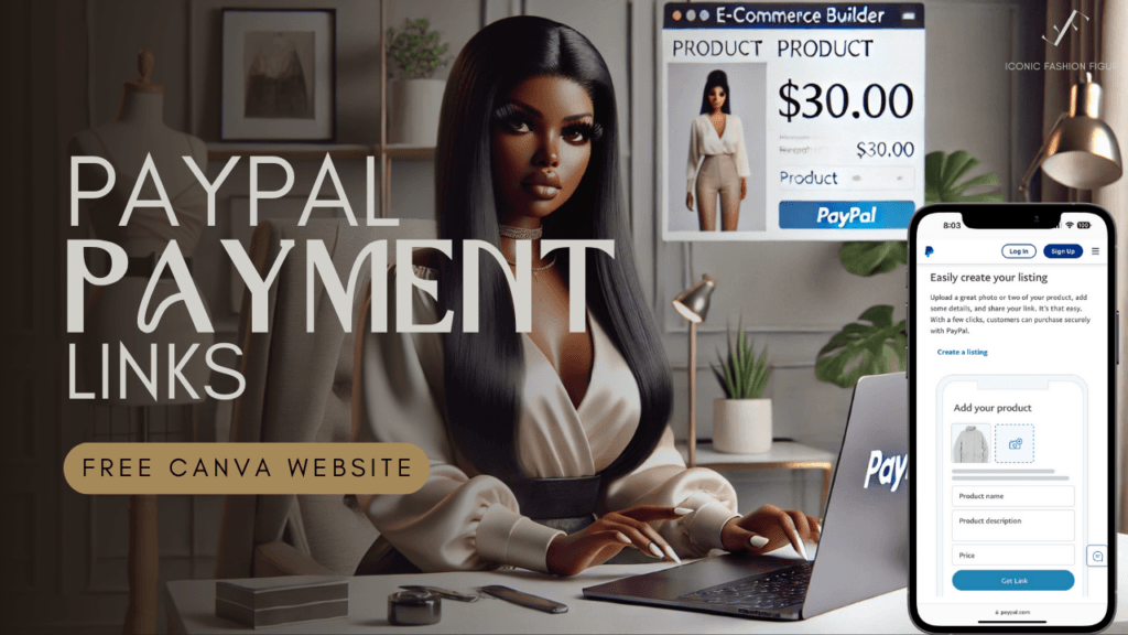 How To Make PayPal Payment Links For Your FREE Canva Website